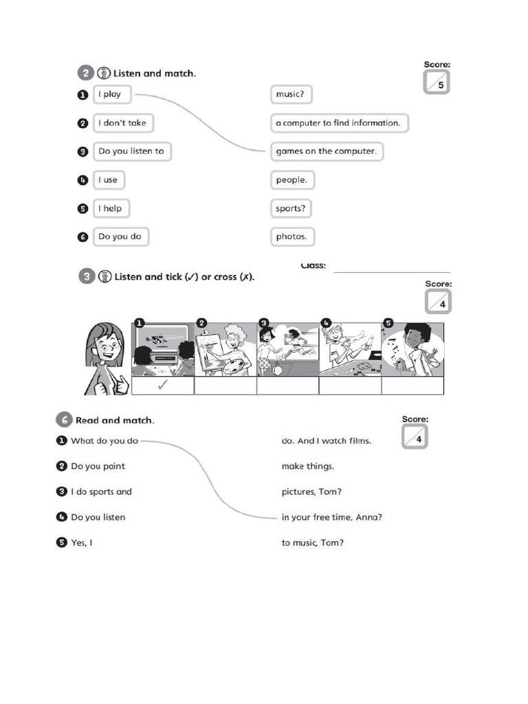 Ingles 3 Primaria Unit 1 | PDF