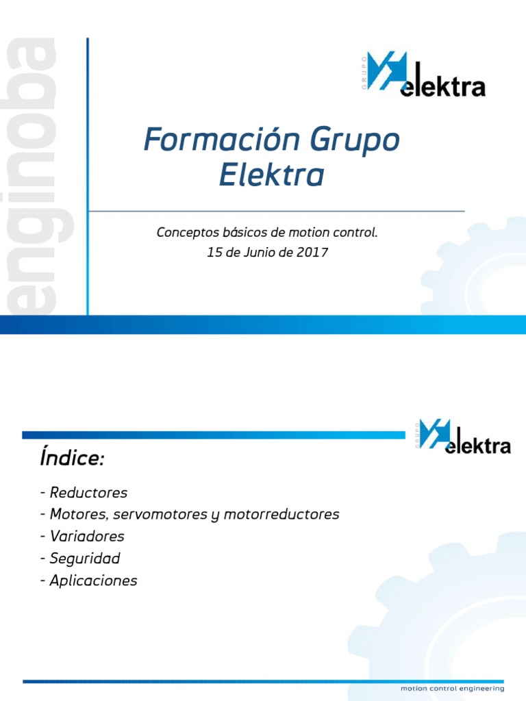 Conceptos Básicos de Motion Control | PDF | Engranaje | Filtro electronico