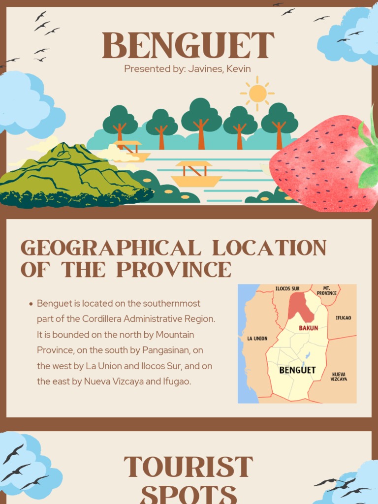 Benguet: Presented By: Javines, Kevin | PDF | Foods | Cuisine
