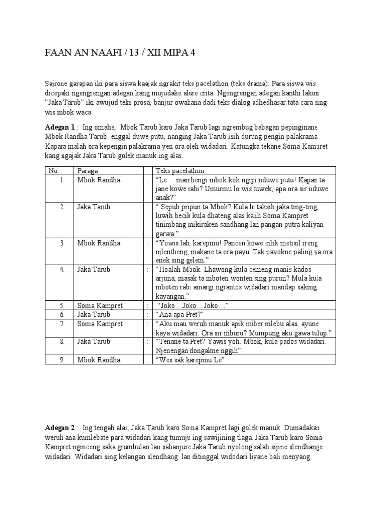 13 XIIA4 FAAN AN N BJAWA | PDF