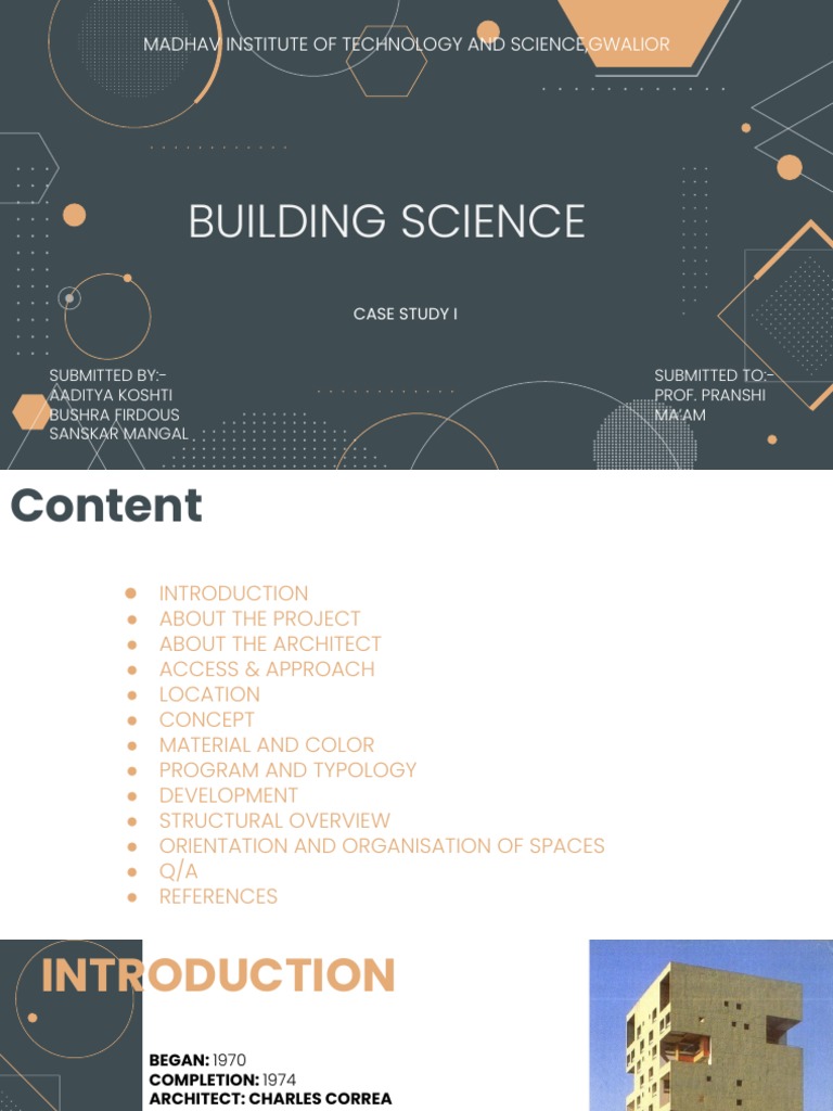 Building Science Case Study 1 | PDF