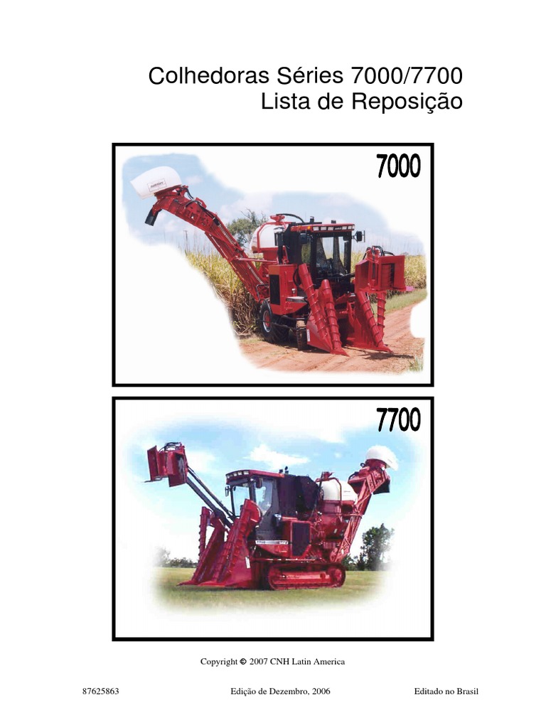 Componentes Cosechadoras CASE | PDF | Engenharia Mecânica | Bens ...