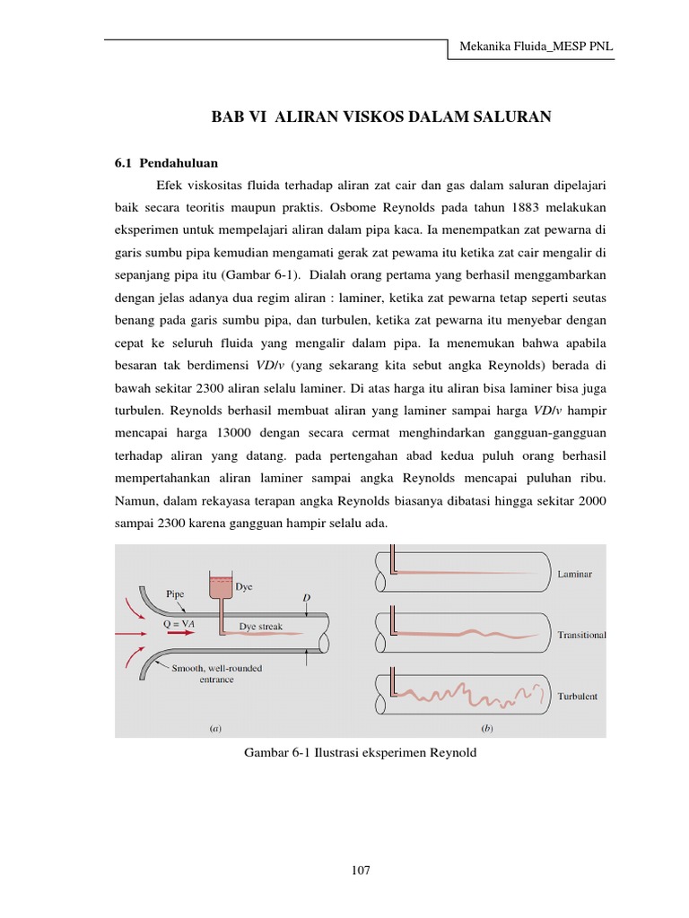Bab 6. Aliran Viskos Dalam Saluran-18-30 | PDF