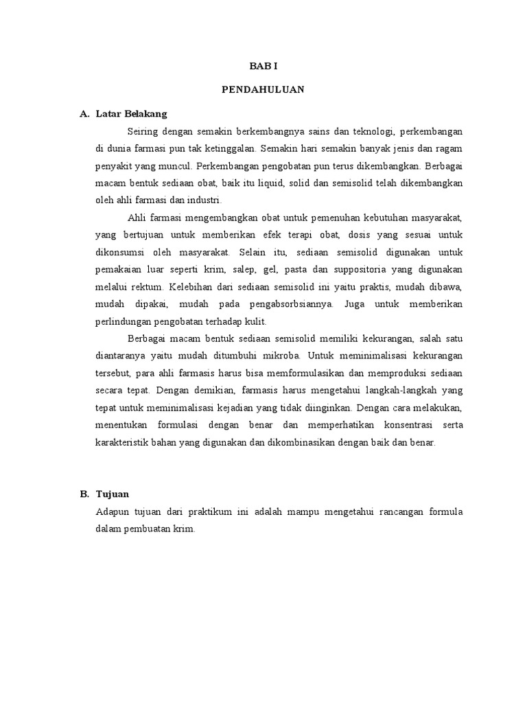 Krim Hidrokortison Kel 4 | PDF