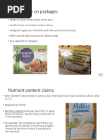 HSR System Calculator and Style Guide v8 | PDF | Nutrition Facts Label ...