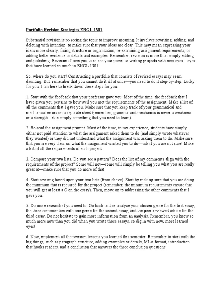 Portfolio Revision Strategies 1301 3 1 | PDF | Essays | Citation