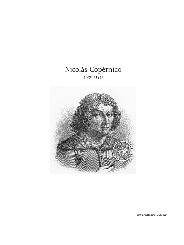 Biografía de Nicolás Copernico | PDF | Nicolás Copérnico | Ciencias fisicas
