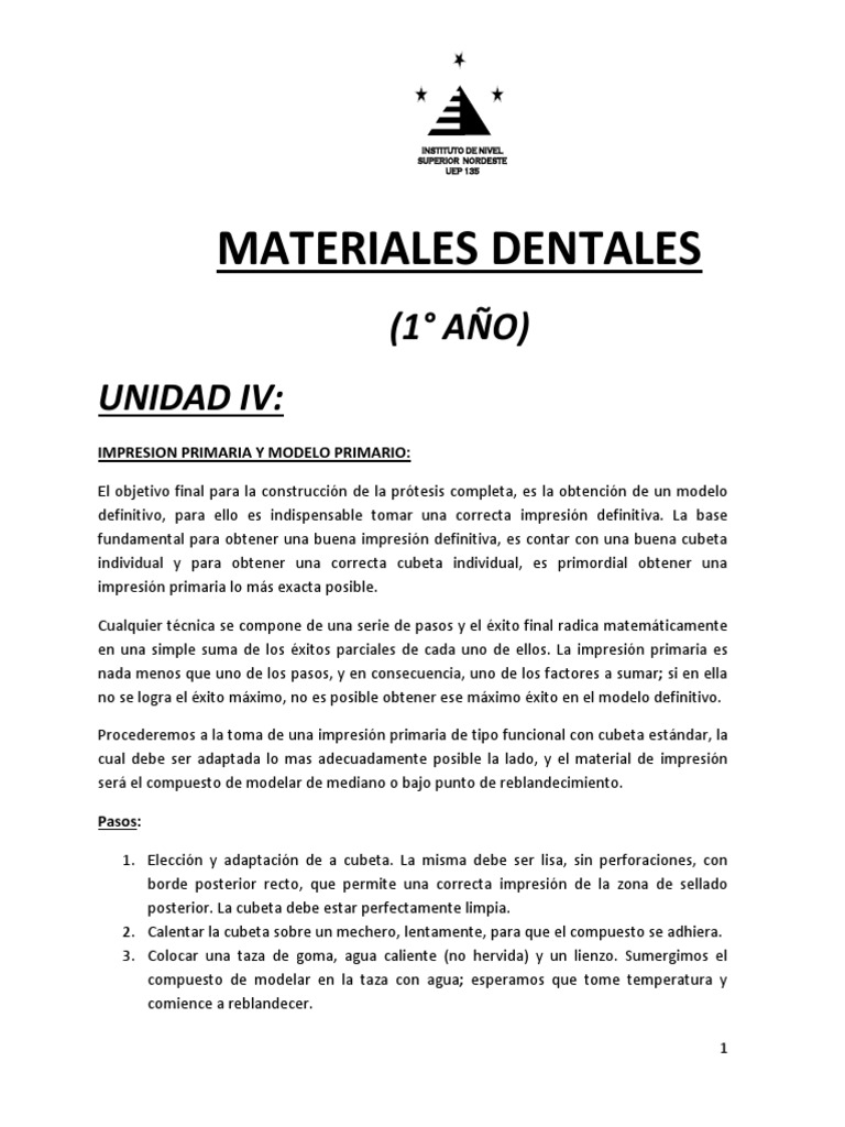 Materiales Dentales (Parte Ii) (1) - 8 | PDF | Aleación | Dentadura postiza