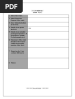 Program Report Writing Template | PDF