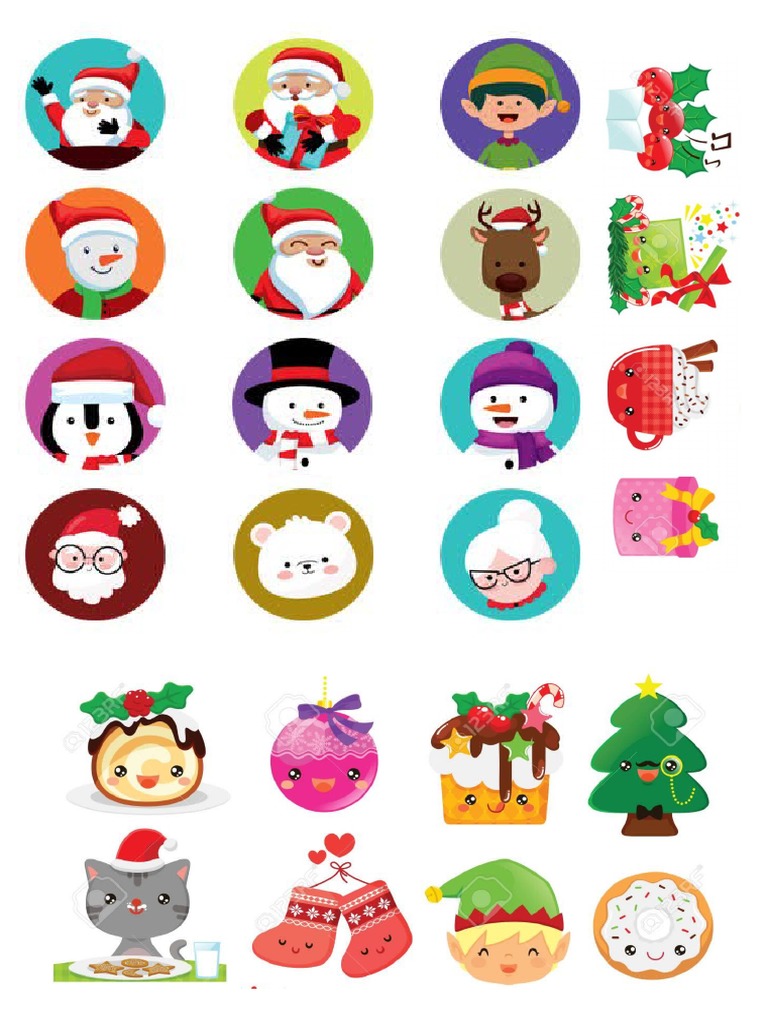 Stickers Navideños | PDF