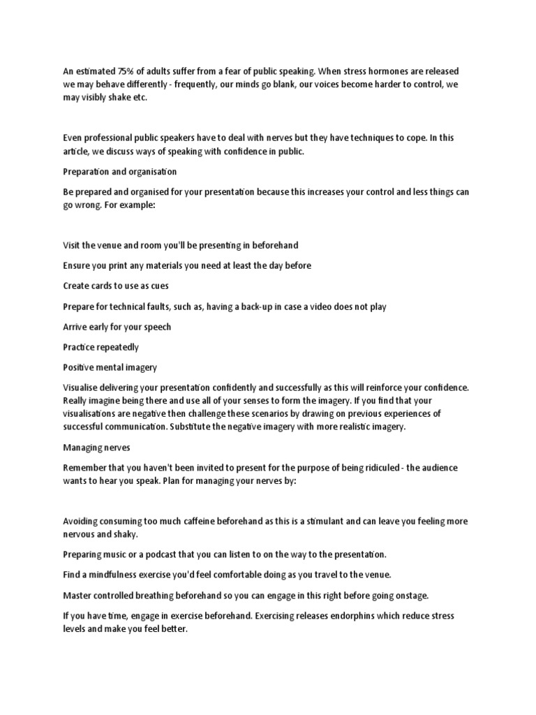 Notes in Confidence | PDF | Public Speaking | Self Esteem