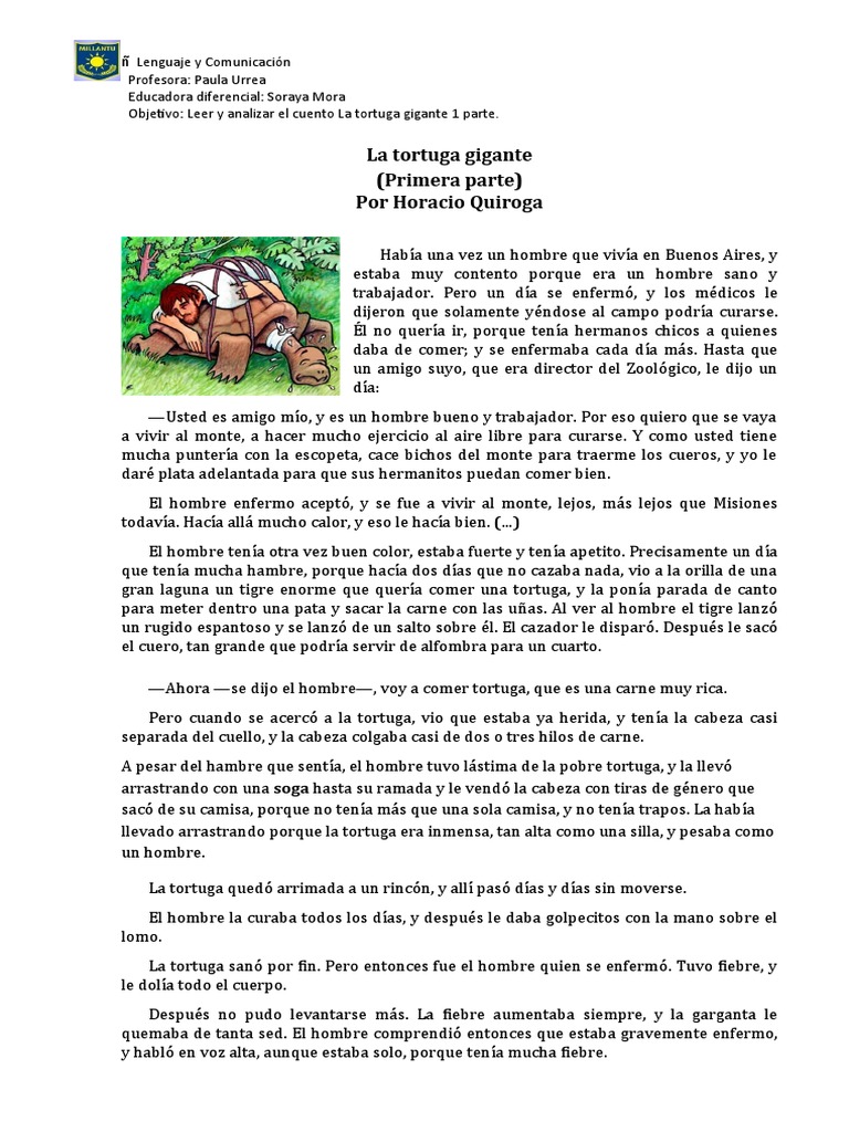 La Tortuga Gigante Parte 1 | PDF