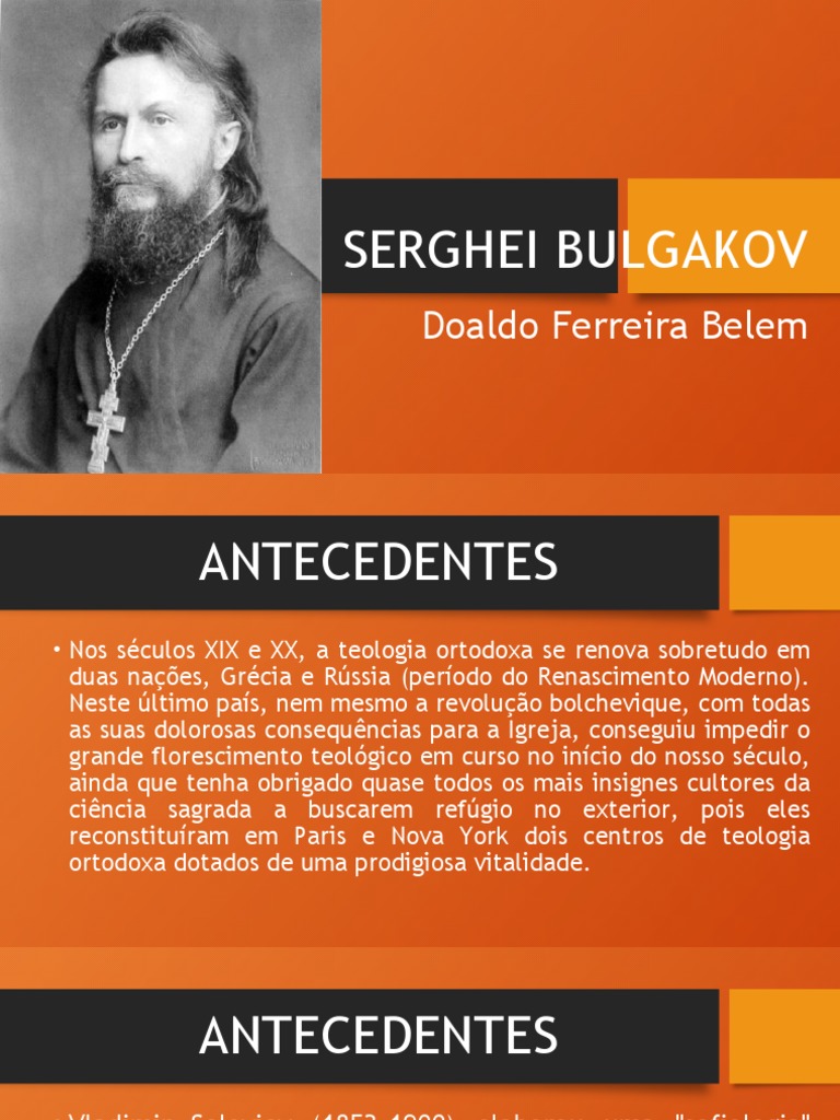 Sergei Bulgakov | PDF | Trindade | Maria, mãe de Jesus