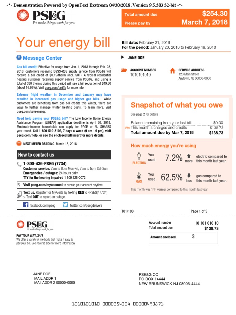 BILL | PDF | Cheque | Watt