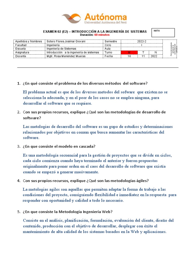 E2 - Iis - Rosa Menendez | PDF | Software | Ingeniería de software