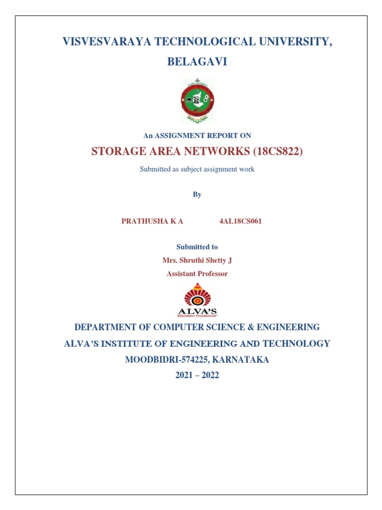 SAN Assignment Final Report | PDF | Transmission Control Protocol | Osi Model