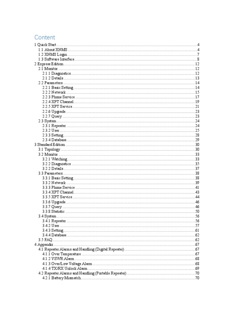 XNMS Operation Guide | PDF | Computer Network | Port (Computer Networking)