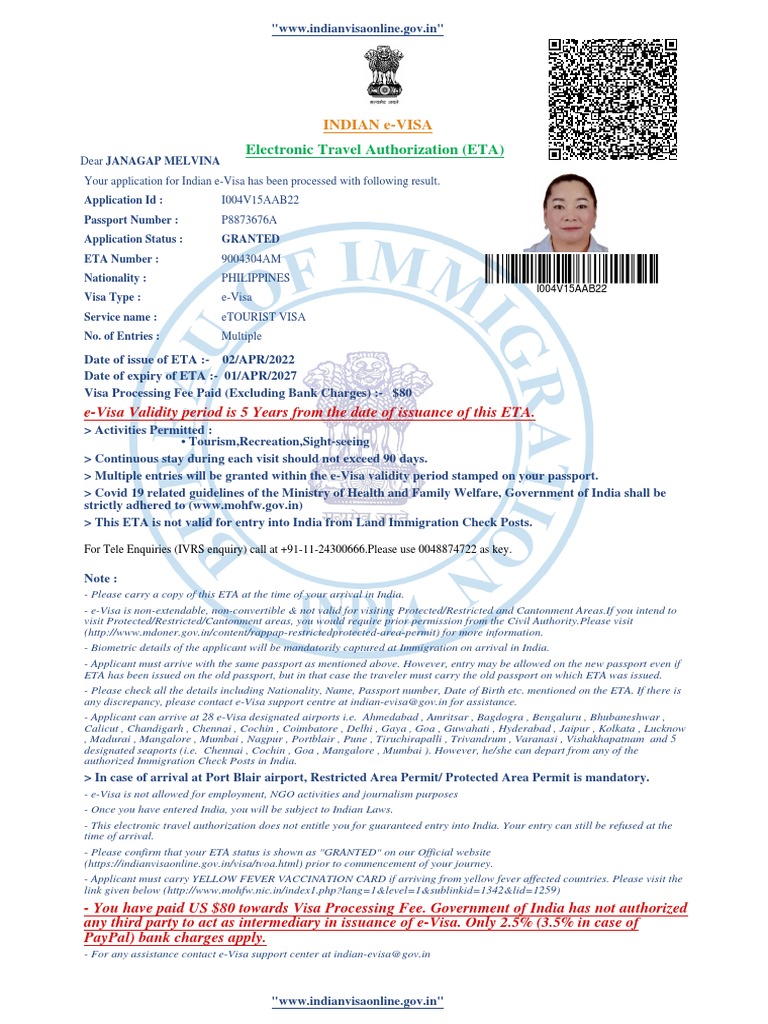 I004v15aab22 Eta | PDF | Travel Visa | Passport