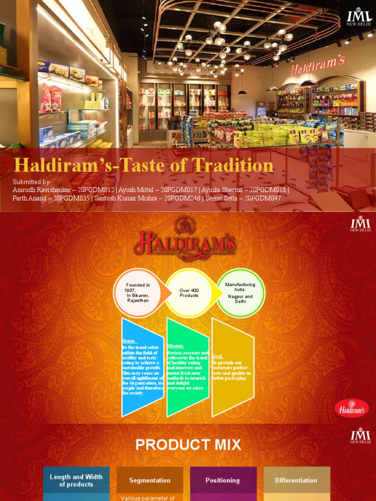 05 - Haldiram's - Ayush Mittal | PDF | Brand | Pricing