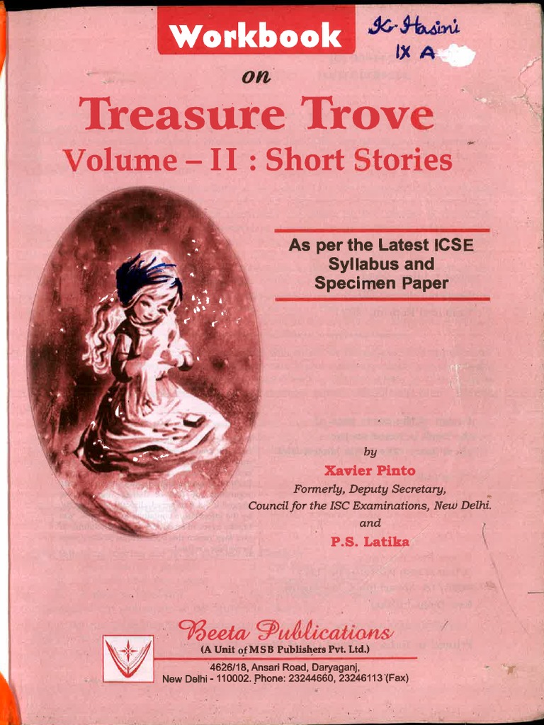 Workbook On Treasure Trove | PDF