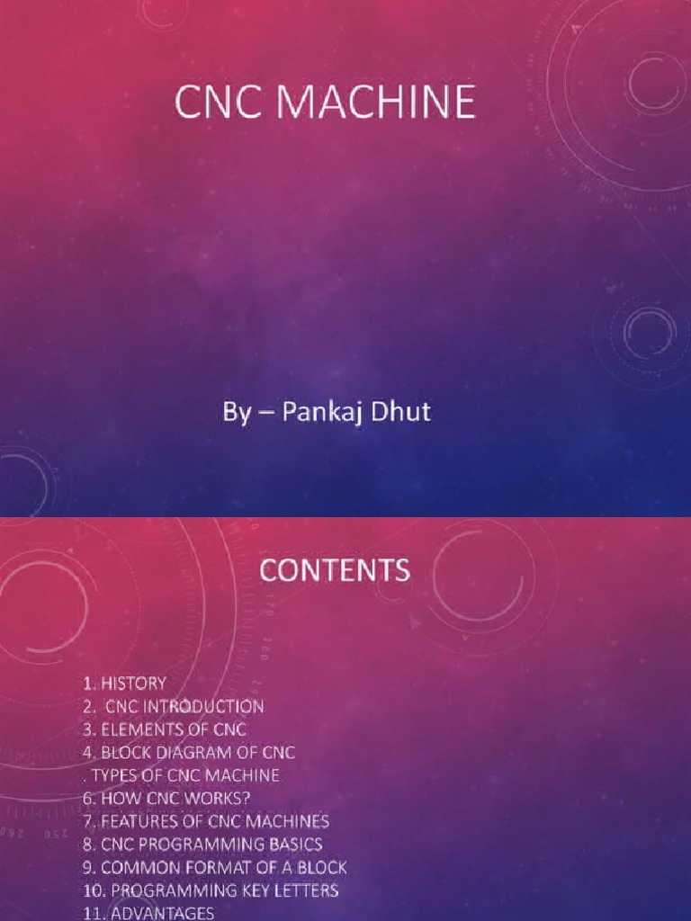 CNC Machine | PDF