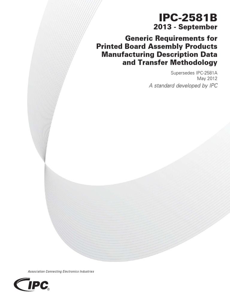 Ipc 2581B | PDF | Xml Schema | Xml