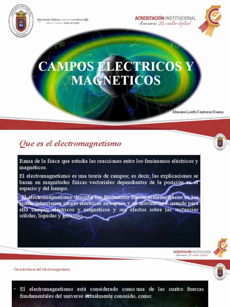 Campos Electricos y Magneticos | PDF | Ciencia y matemáticas | Tecnología