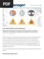 Lab Safety Quiz | PDF | Glasses | Laboratories