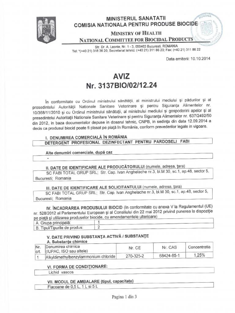 Aviz Fabi Pardoseli | PDF