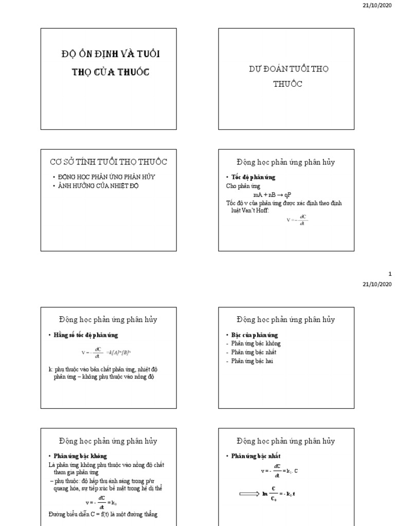 Du Doan Tuoi Tho Thuoc Handouts | PDF