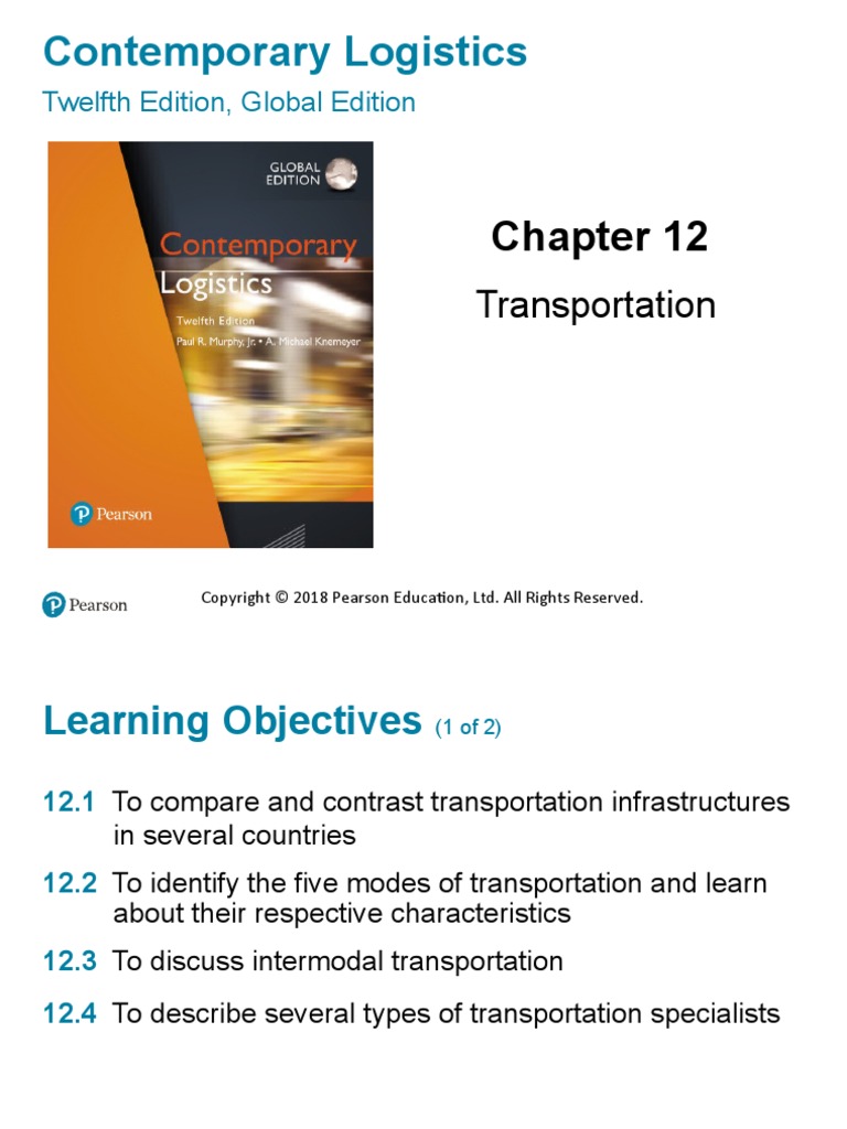 Murphy ContemporaryLogistics 12e PPT Ch12 | PDF