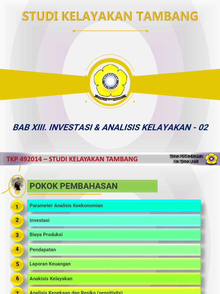K14 BAB XIII Investasi Analisis Kelayakan - 2 | PDF