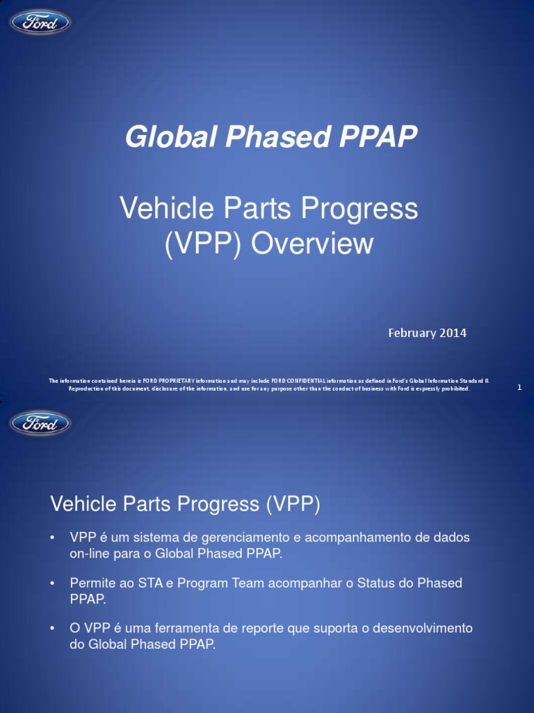Treinamento de VPP - Ford SBC | PDF | Senha | Segurança física