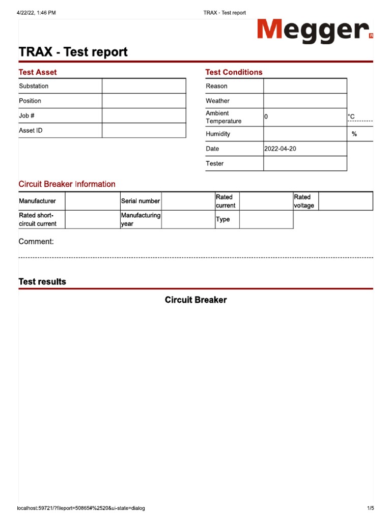 Breaker Analyzer LB 2 Batulicin - Tarjun | PDF