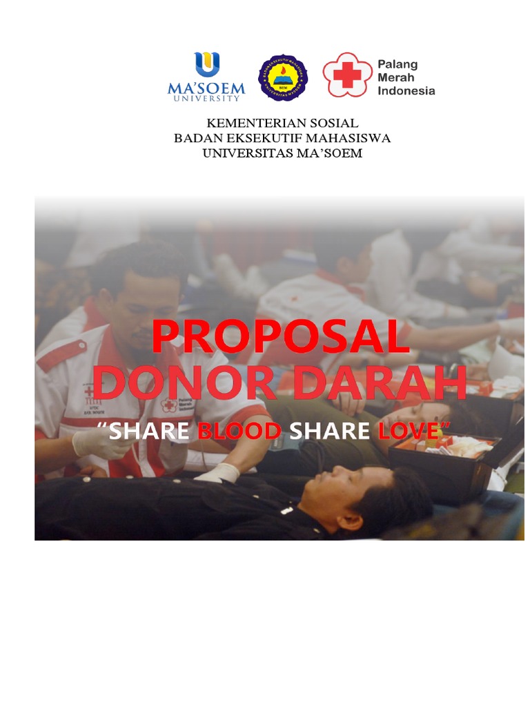 PROPOSAL DONOR DARAH (Fix) | PDF