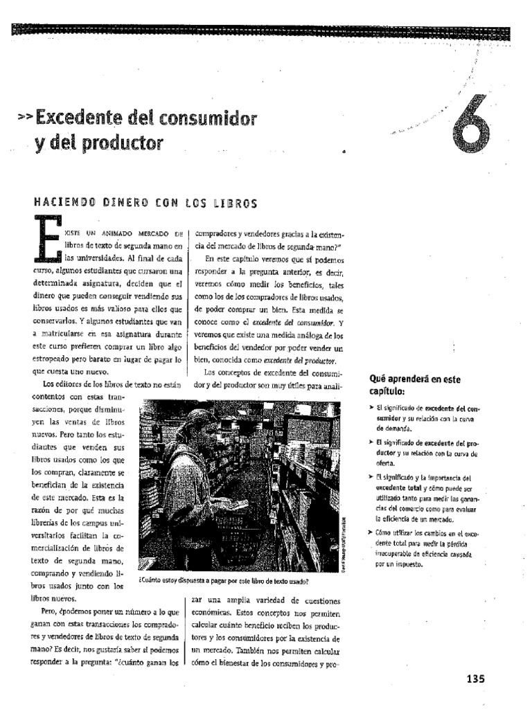 Cap 6 - Krugman & Wells - Introduccion A La Economía Microeconomia | PDF