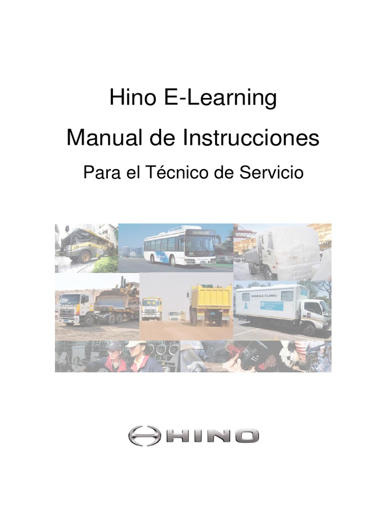 Hino E-Learning Manual de Instrucciones. para El Técnico de Servicio | Descargar gratis PDF ...