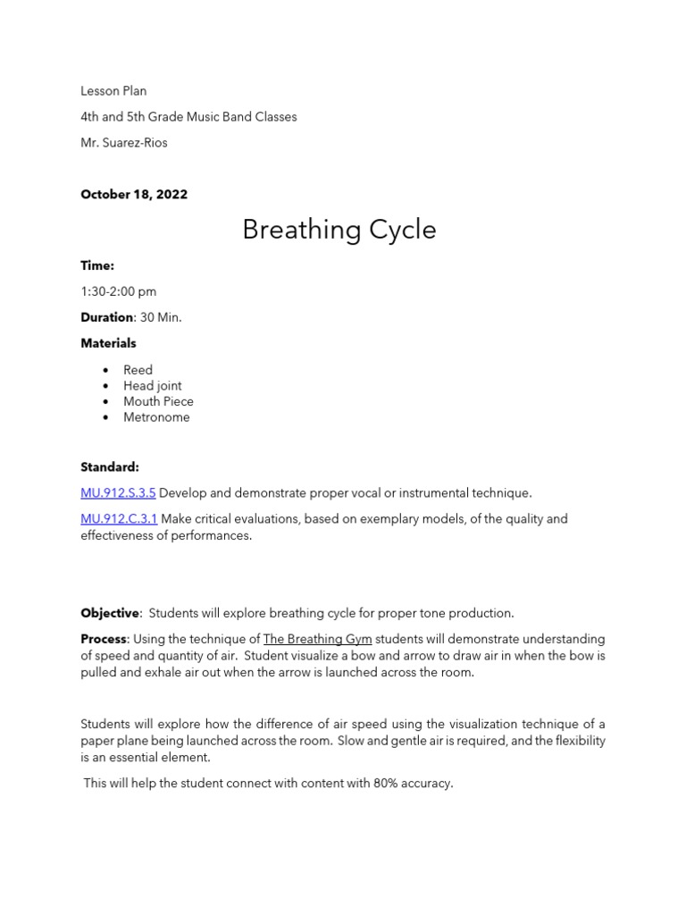 Lesson Plan I | PDF