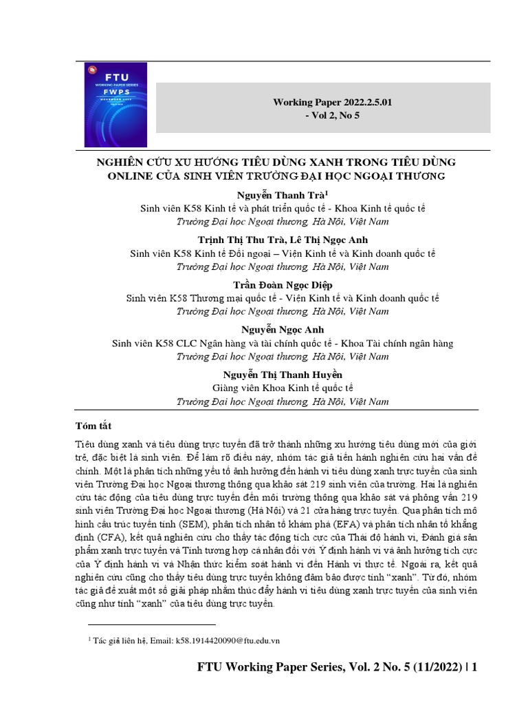 FWPS Vol 2 No 5 Paper 1 | PDF