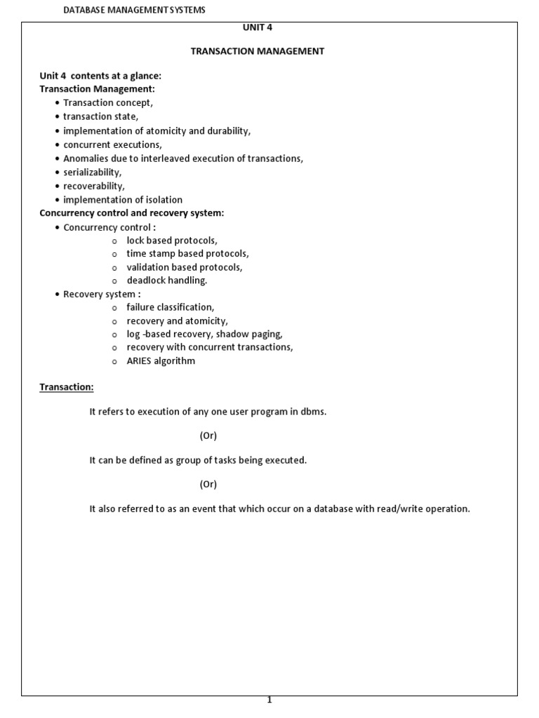 Transaction Pdf Database Transaction Databases