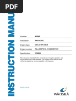 Wartsila 2 X 20v34 SG Technical Specification | PDF | Valve | Piston
