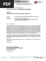 Instructivo Subir Documentos MINSA | PDF