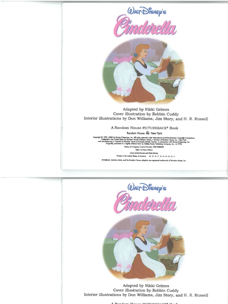 Cinderella Book | PDF