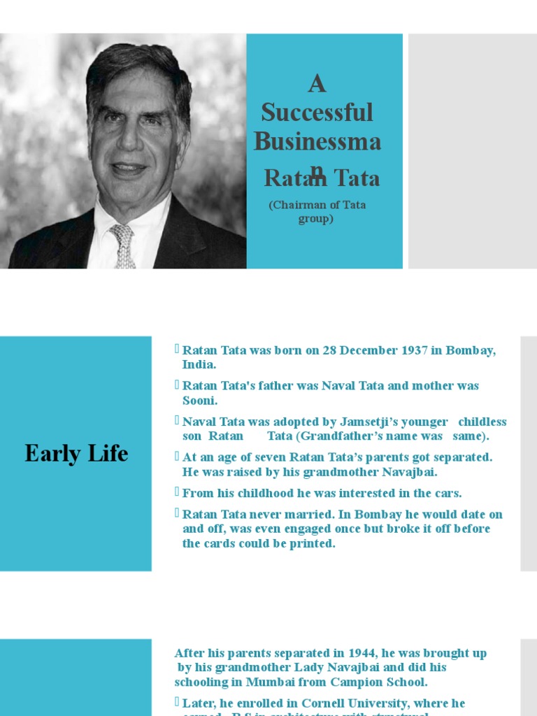 Ratan Tata | PDF