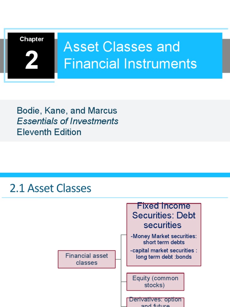 Bodie - Essentials - of - Investments - 11e - Chapter02 - PPT MOD | PDF