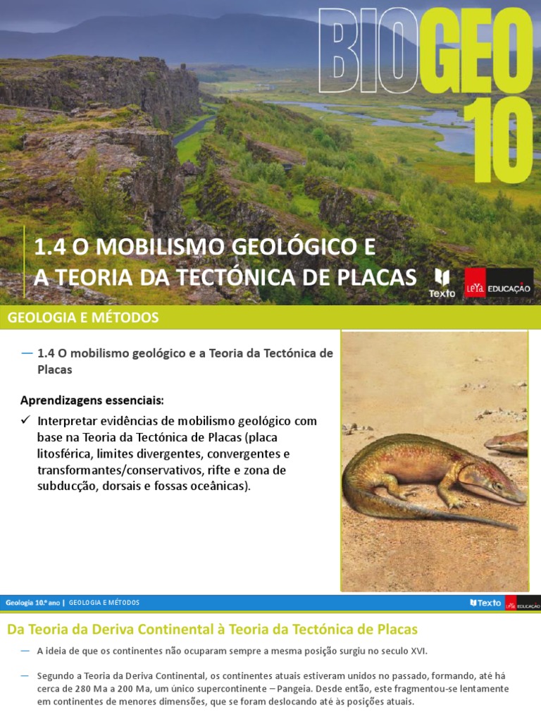 Tectónica de Placas | PDF | Solo oceânico | Placas tectônicas