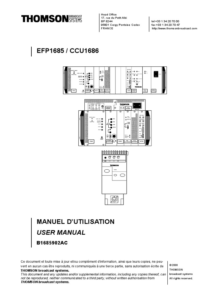 03 CCU Thompson | PDF | Vidéo | Formats de média