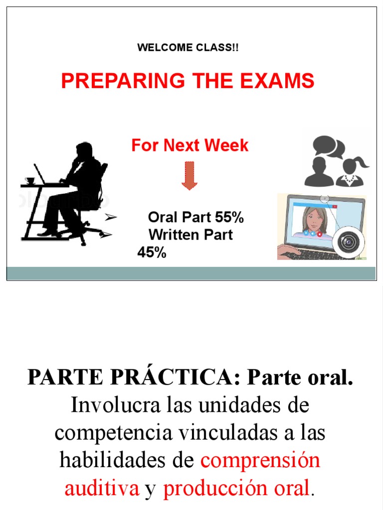 Levels Traditional Exams (Talk About Writing Email) | PDF