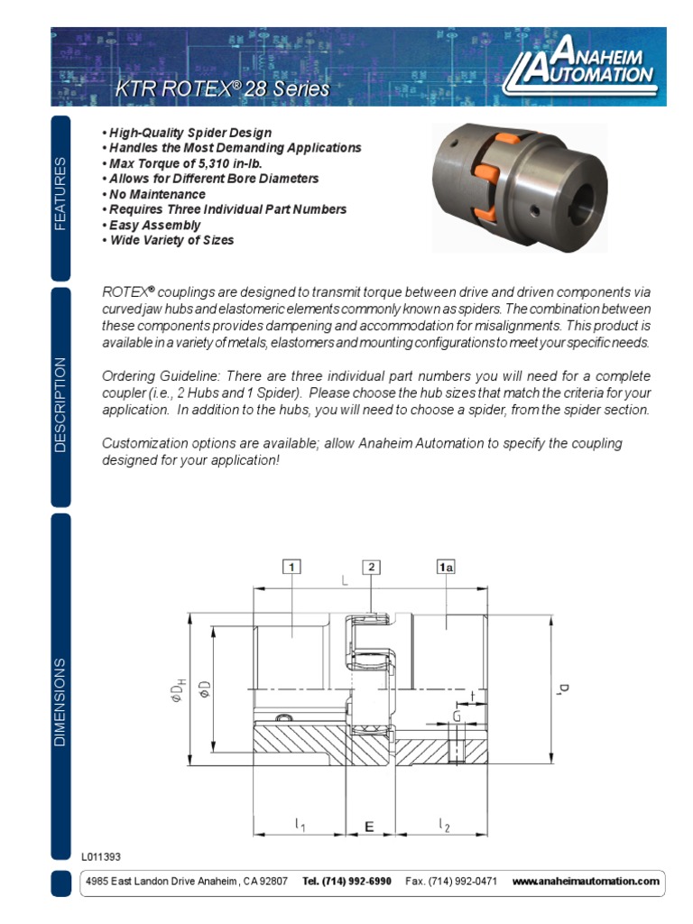 L011393 - Rotex Standard 28 Series | PDF | Applied And ...
