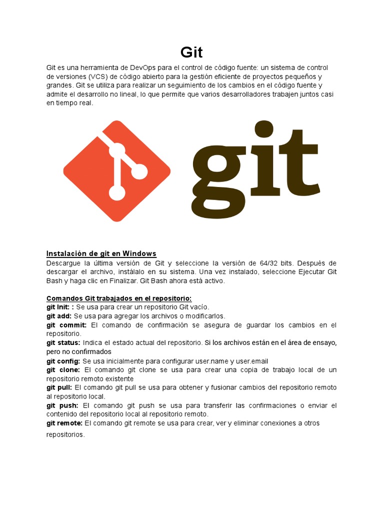 Uso Avanzado de Git | PDF Uso Avanzado de Git | PDF